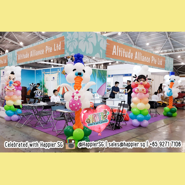 Exhibition Booth Design | Happier Singapore