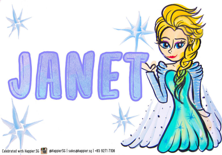 Digital Name Art Calligraphy | Event Calligraphy Singapore