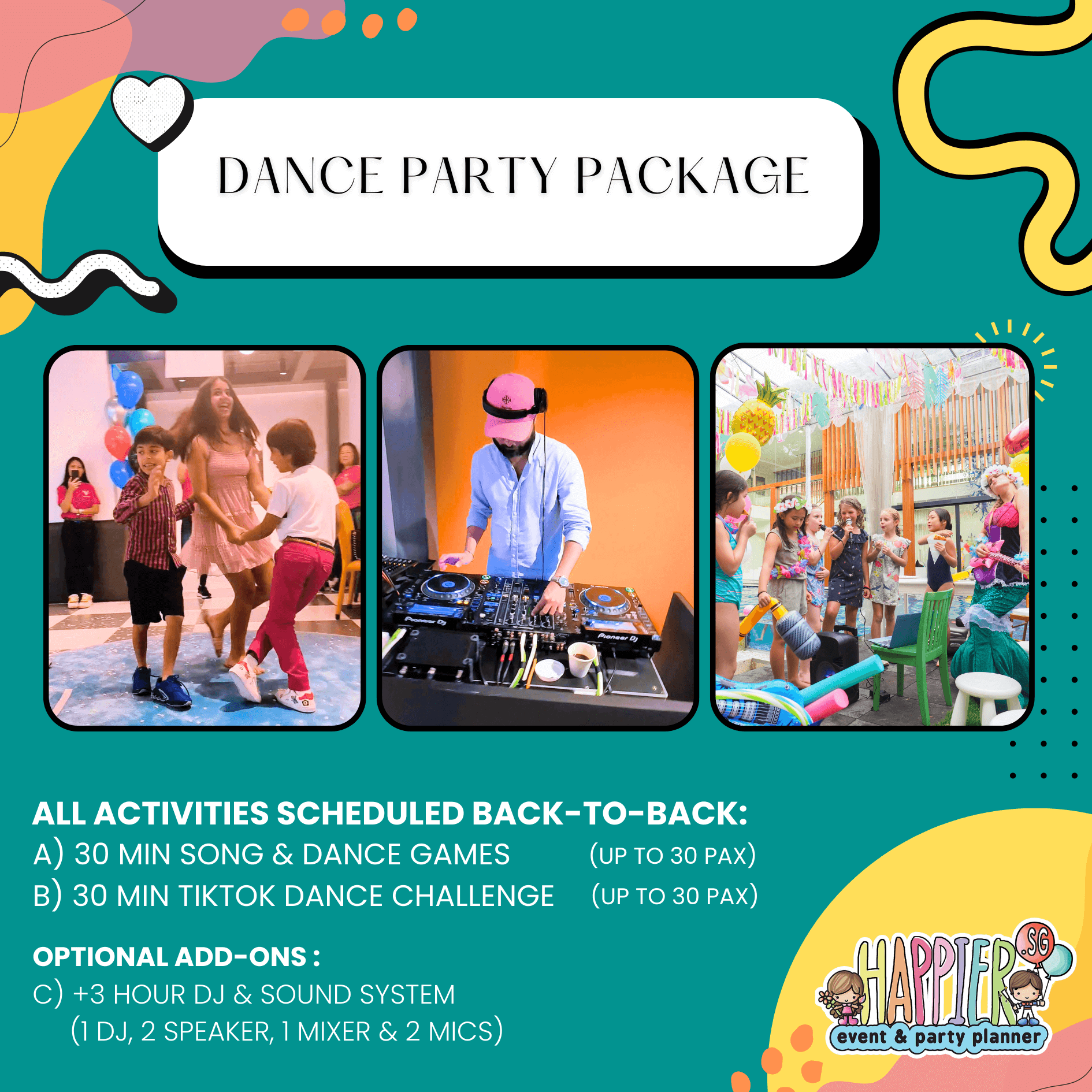 Kids Birthday Party Packages | Happier Singapore