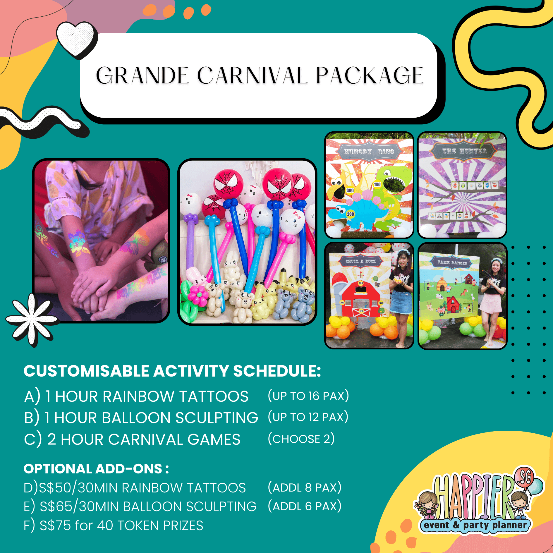 Kids Birthday Party Packages | Happier Singapore